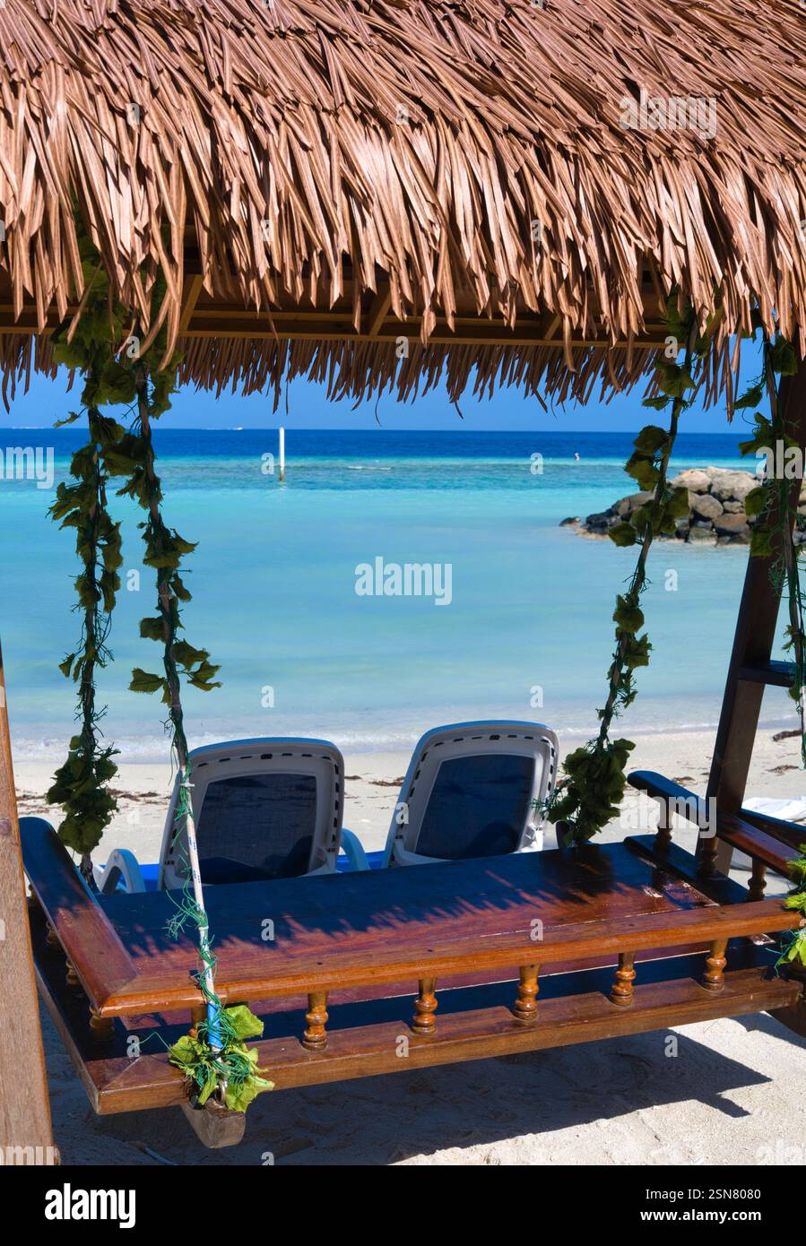 Wing at the Bikini beach in Maafushi,Maldives Stock Photo - Alamy