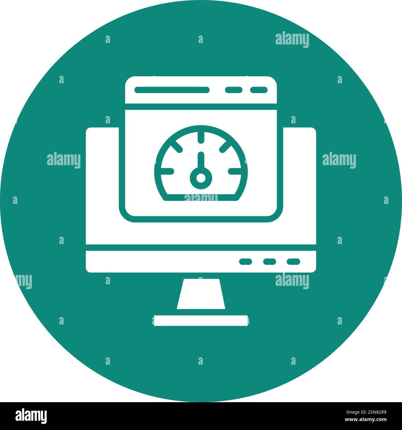 Speed test sign Stock Vector Images - Alamy