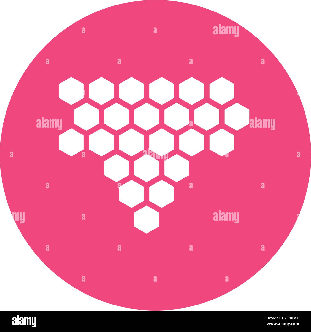 Honey comb Vector Icon Design Illustration Stock Vector Image & Art - Alamy