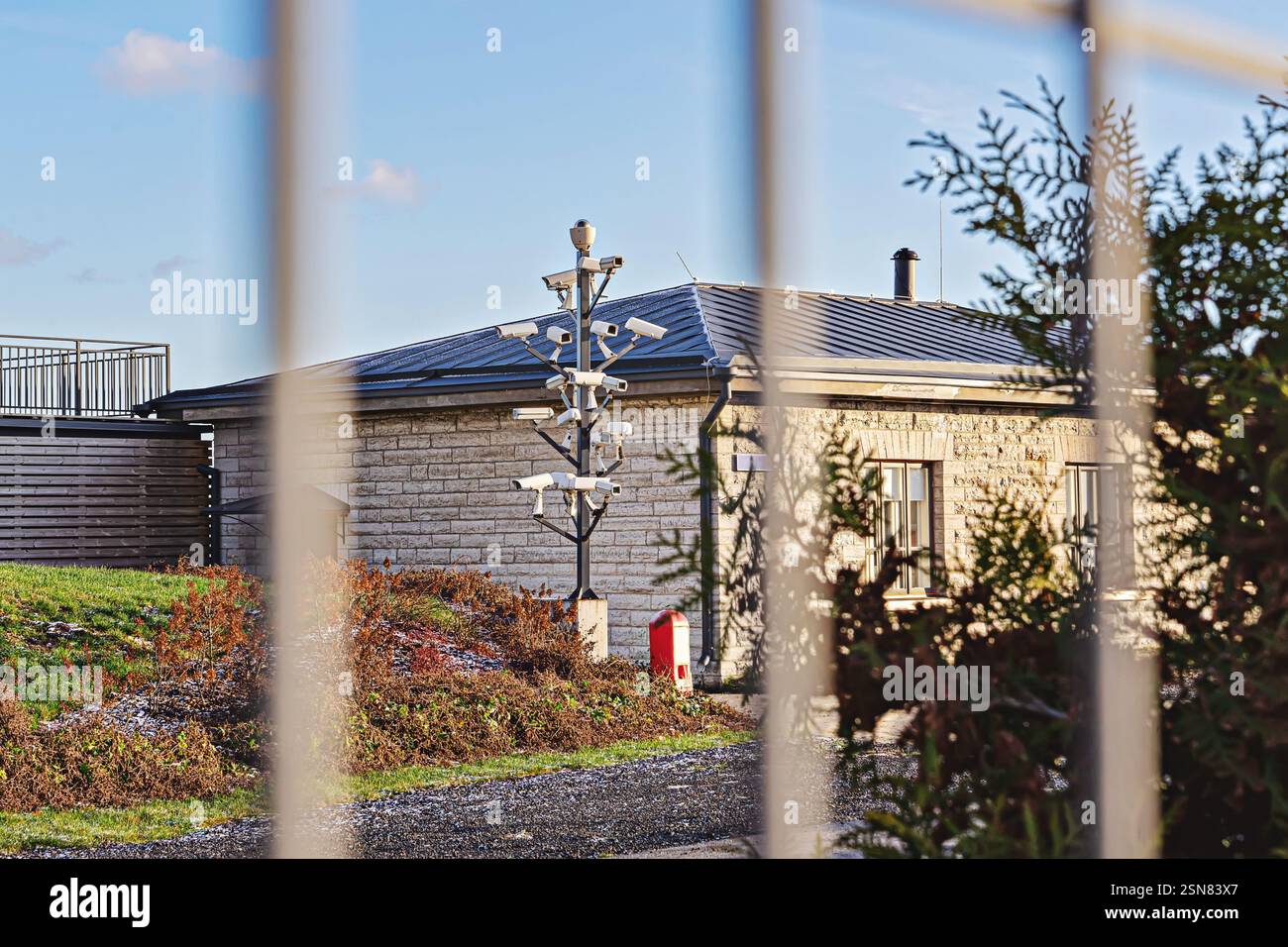 Pole smart video surveillance hi-res stock photography and images - Alamy