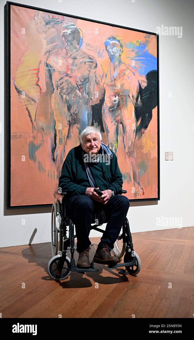 Exhibition Franta, full name Frantisek Mertl (b. 1930), pictured, an ...