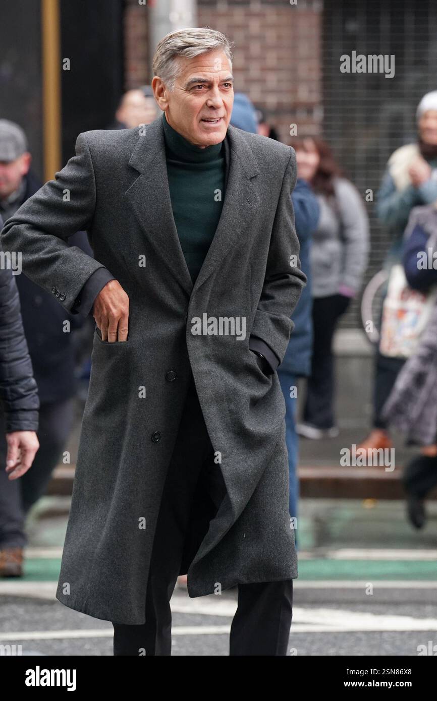 Ny. 06th Feb, 2025. George Clooney Photo Call for GOOD NIGHT, AND GOOD ...