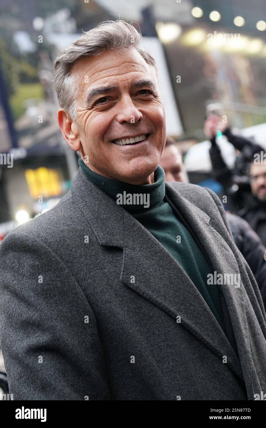Ny. 06th Feb, 2025. George Clooney Photo Call for GOOD NIGHT, AND GOOD ...