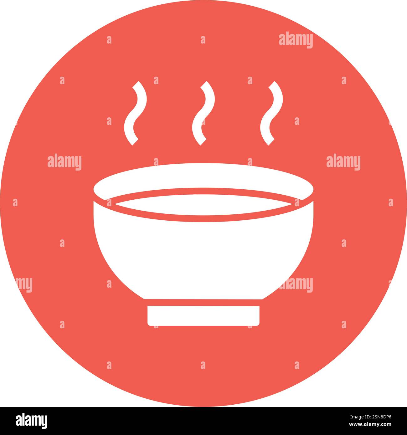 Bowl Vector Icon Design Illustration Stock Vector Image & Art - Alamy