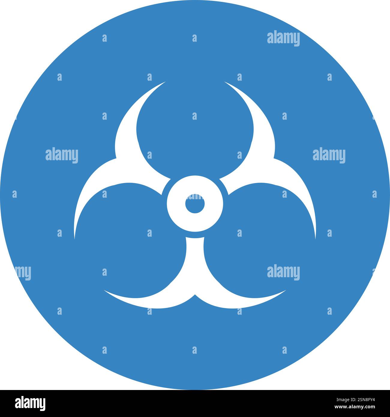 Biohazard set flat design Cut Out Stock Images & Pictures - Alamy