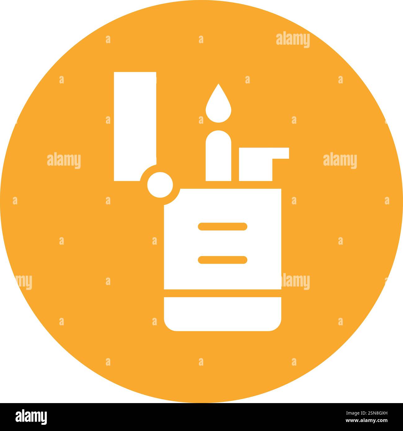 Lighter Vector Icon Design Illustration Stock Vector Image & Art - Alamy