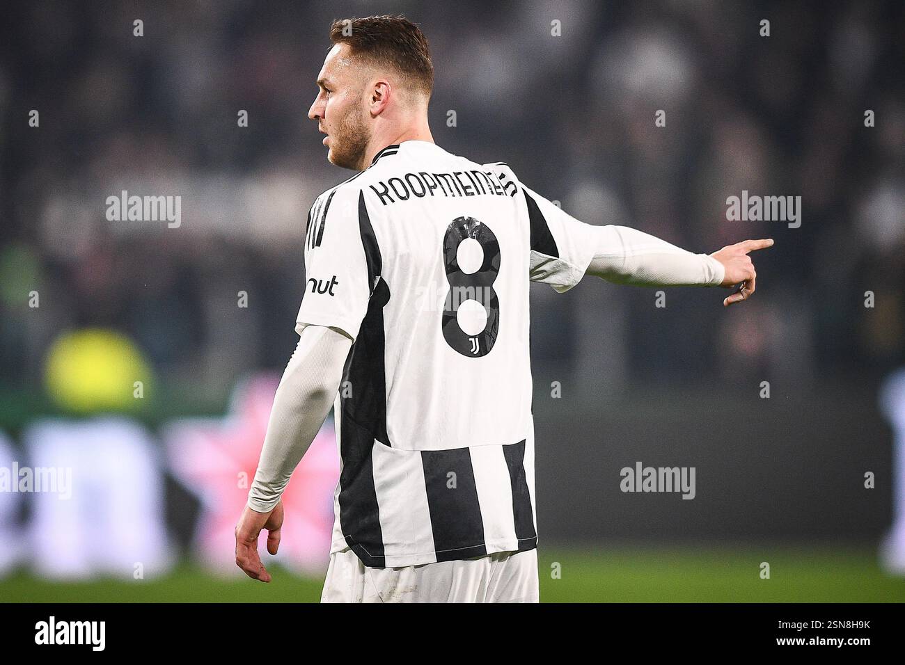 Teun KOOPMEINERS of Juventus during the UEFA Champions League, Knockout ...