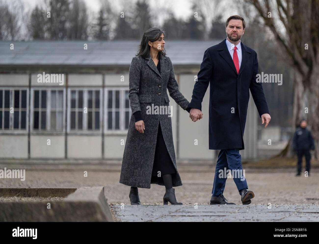 Munich, Germany. 13th Feb, 2025. After their arrival in Bavaria, US ...