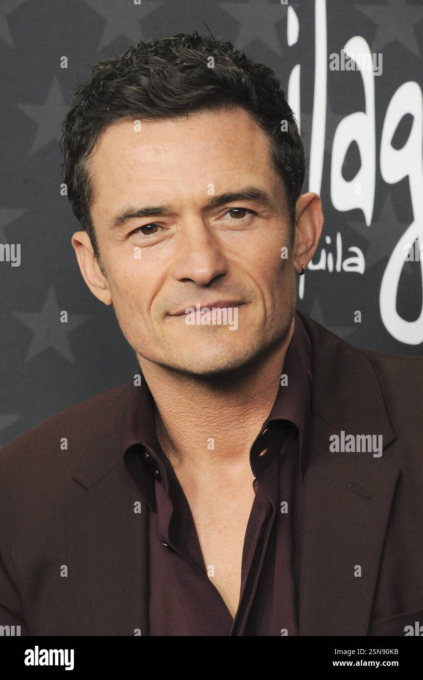Ca. 07th Feb, 2025. Orlando Bloom at arrivals for The Critics Choice ...