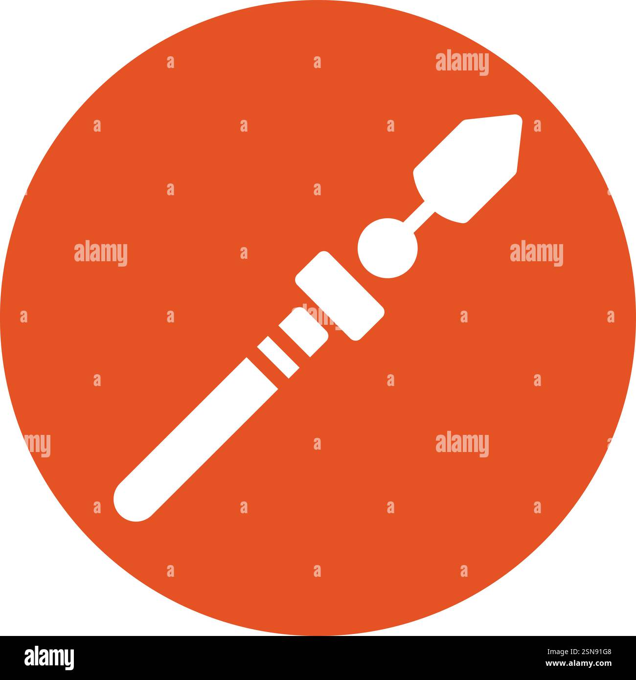Lance Vector Icon Design Illustration Stock Vector Image & Art - Alamy