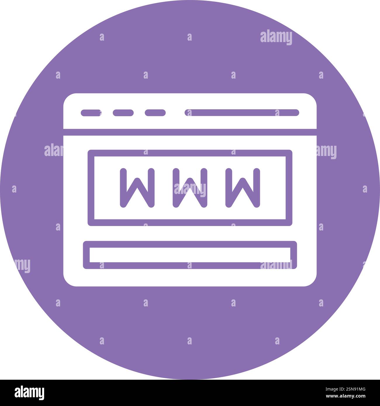 Modern website vector vectors hi-res stock photography and images - Alamy
