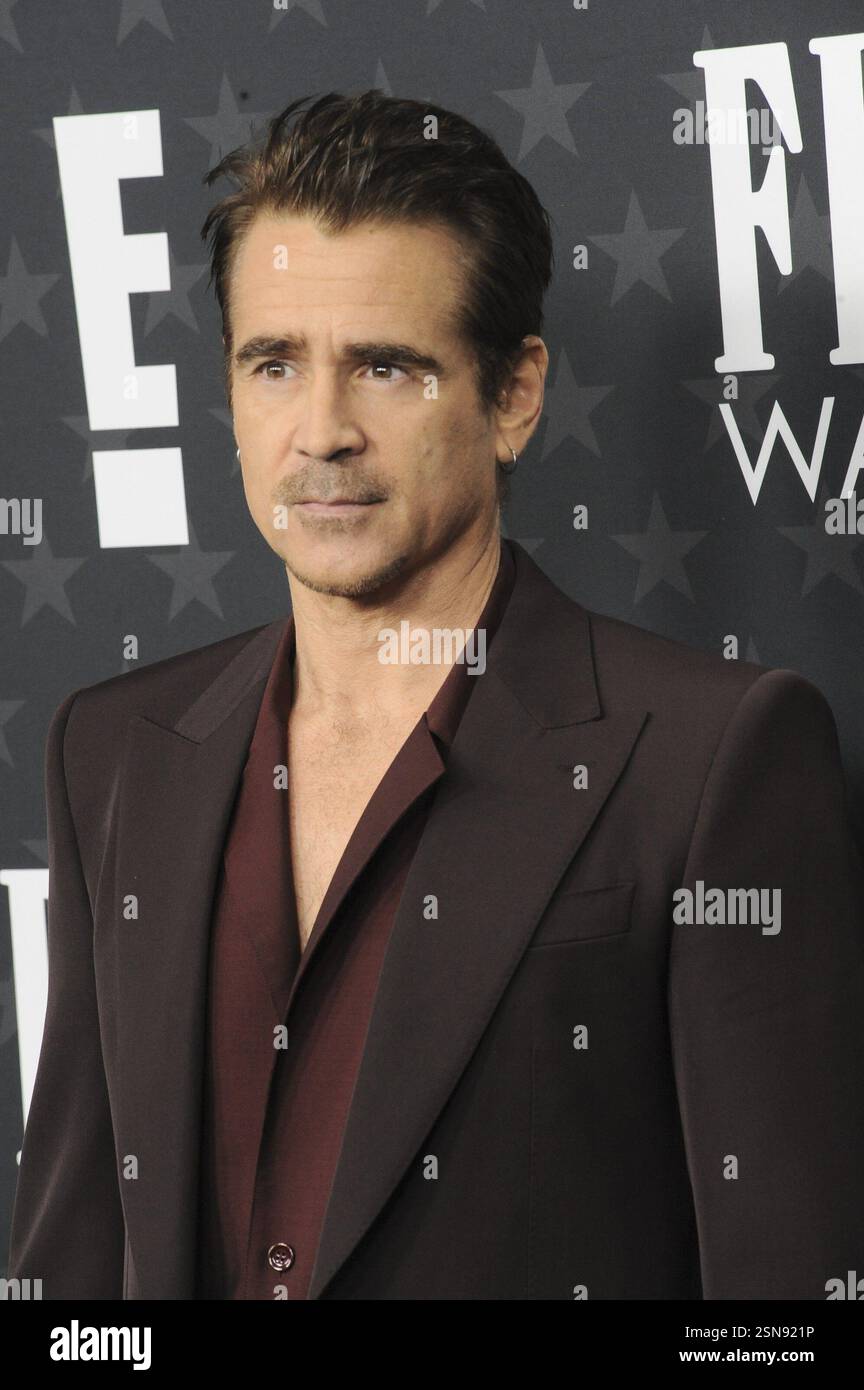 Colin Farrell at arrivals for The Critics Choice Association (CCA) 30th ...