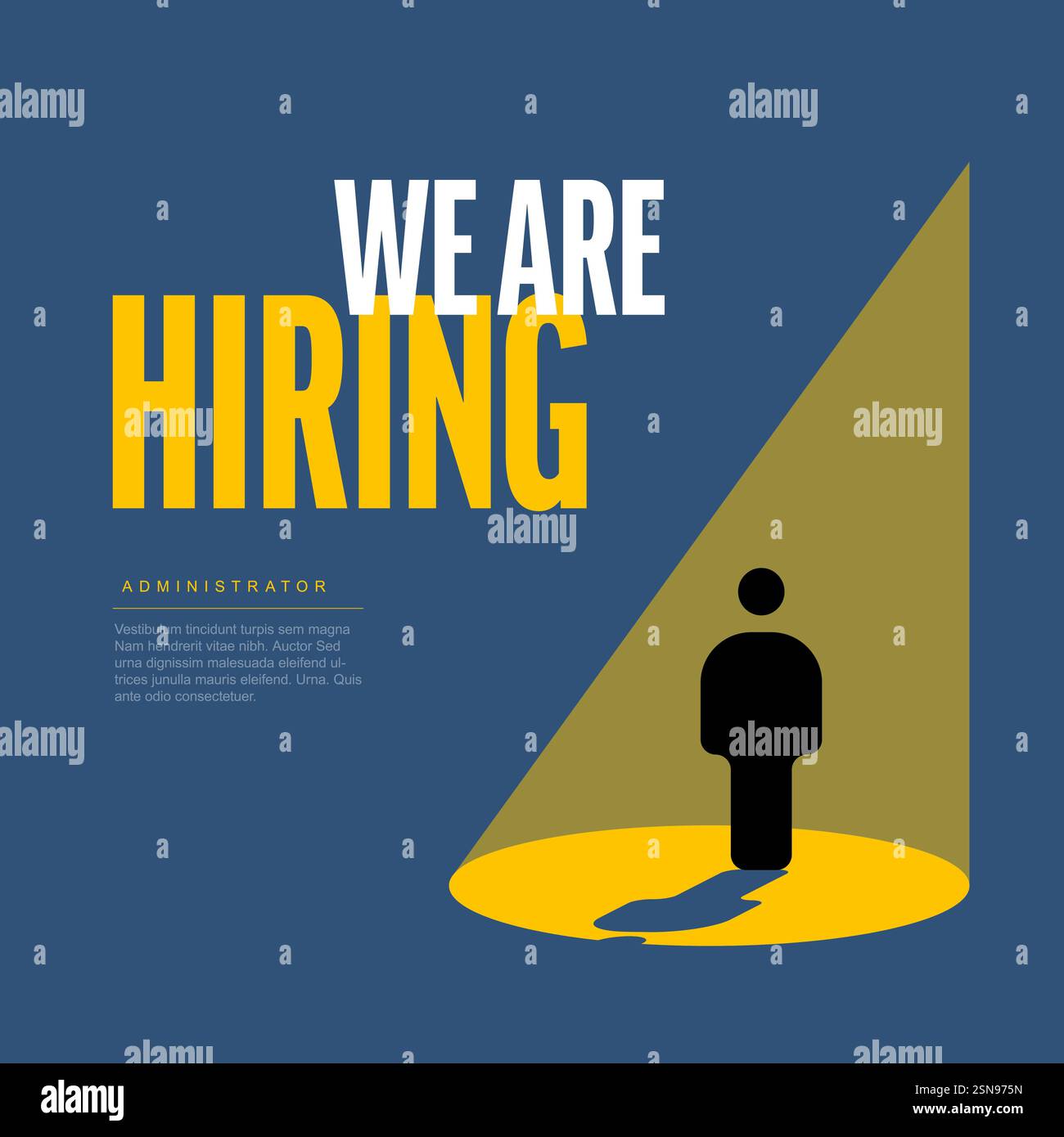 Flyer banner header social media satatus template Graphic with 'We Are ...