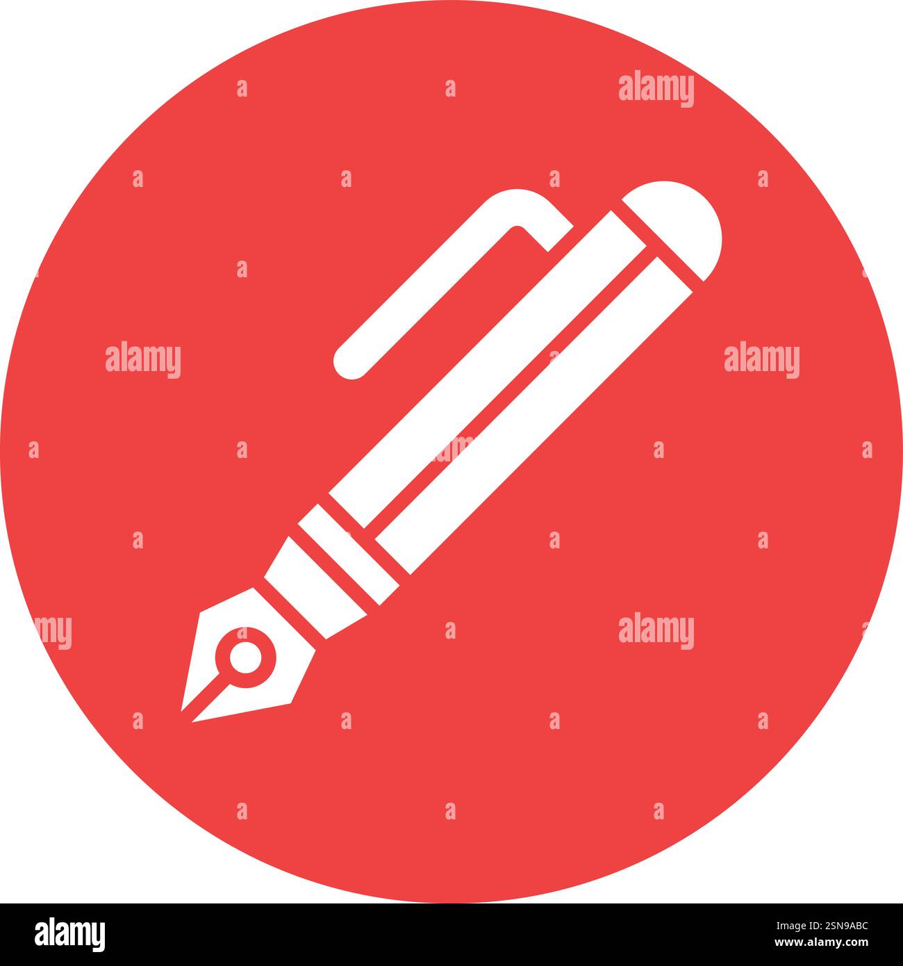 Pen Vector Icon Design Illustration Stock Vector Image & Art - Alamy