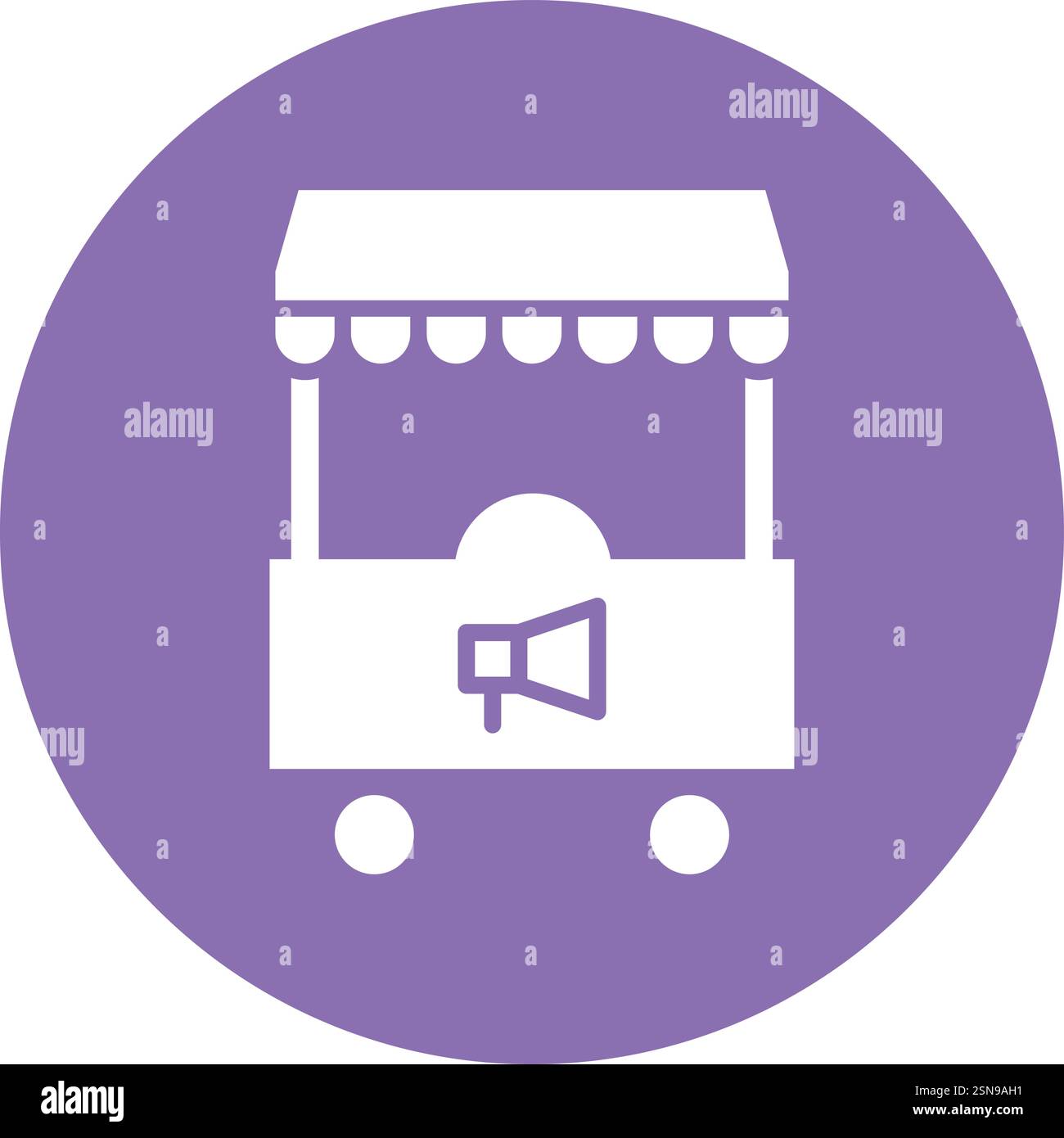Booth Vector Icon Design Illustration Stock Vector Image & Art - Alamy