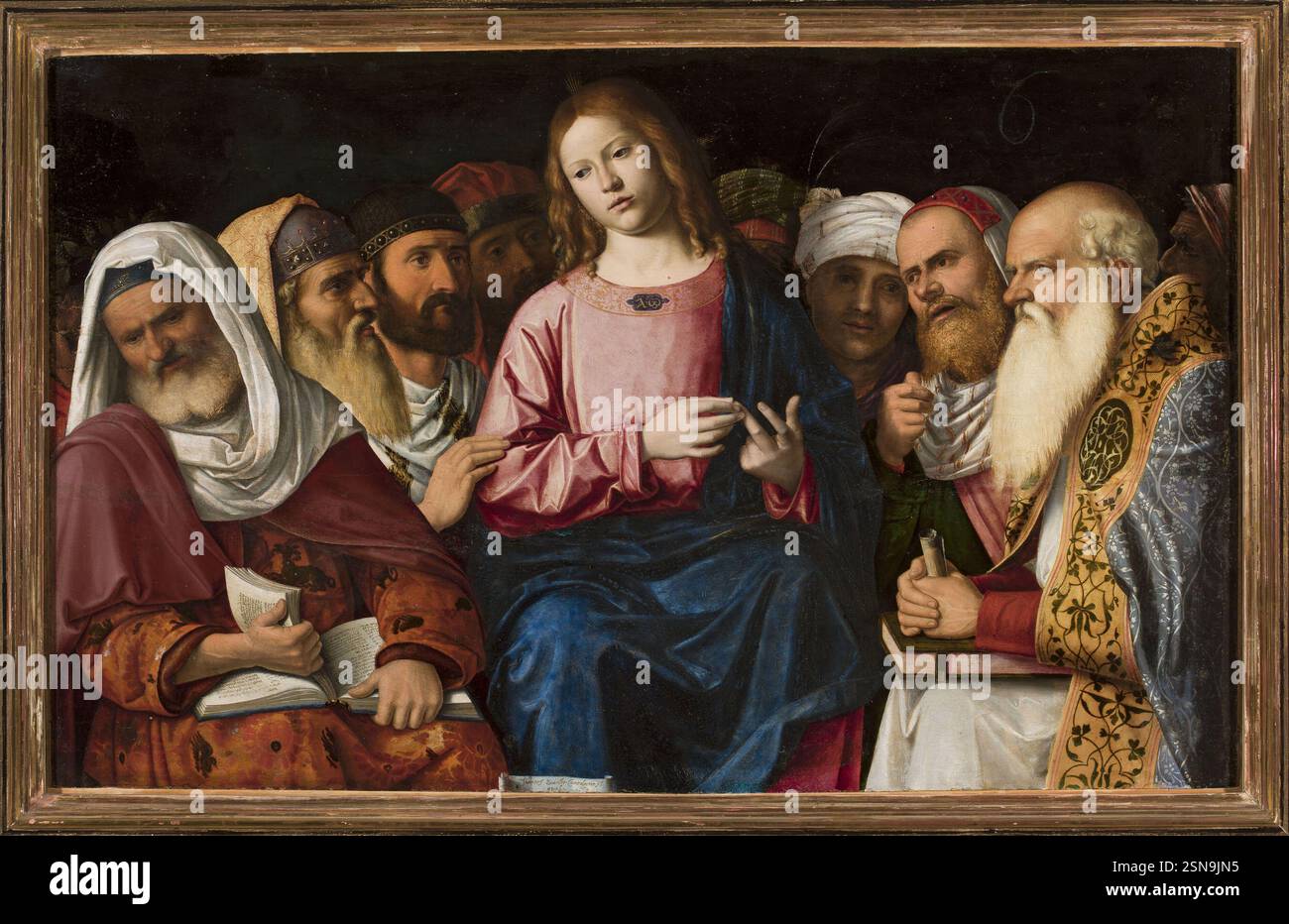 Jesus among the doctors Giovanni Battista Cima da Conegliano - National ...