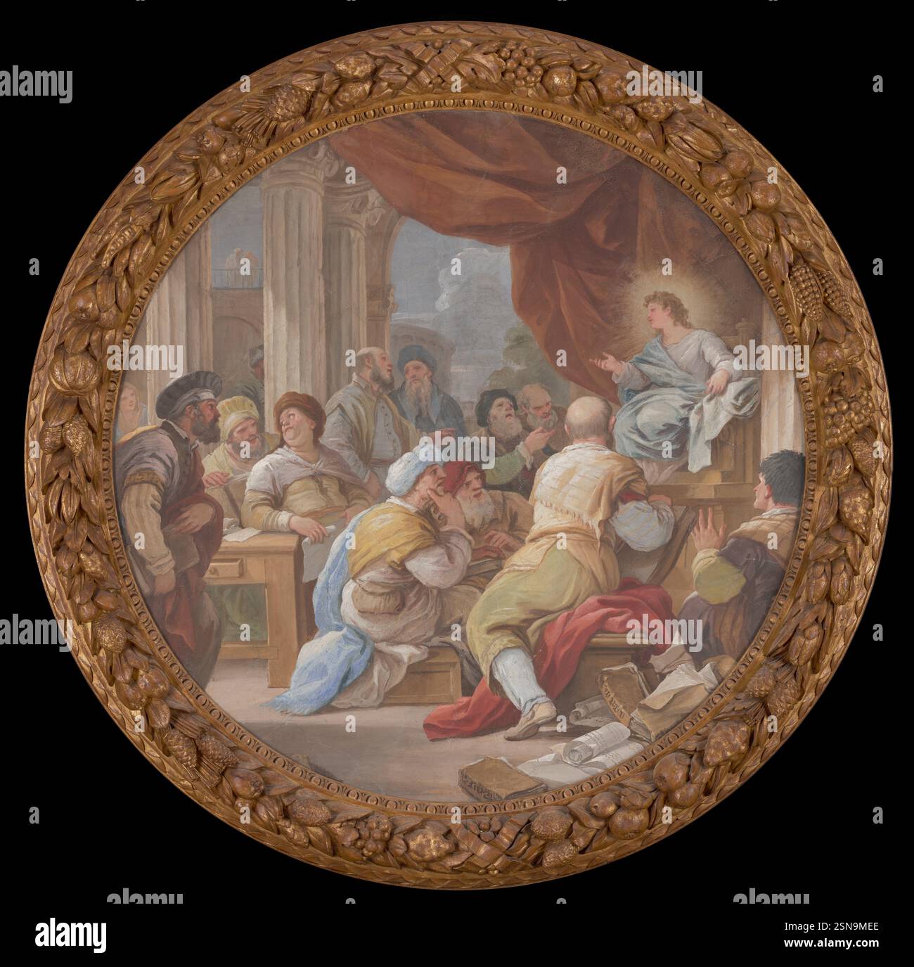 Jesus among the doctors Luca Giordano - Minneapolis Institute of Art ...