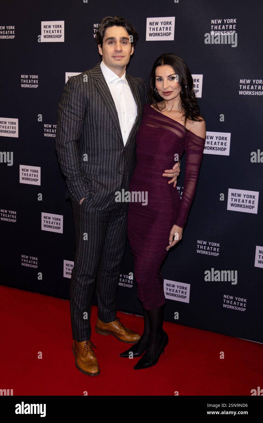Bobby Conte, Martyna Majok at arrivals for New York Theatre Workshop s 2025 Gala, Gotham Hall ...
