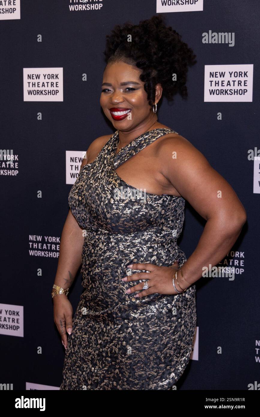 Katori Hall at arrivals for New York Theatre Workshop s 2025 Gala ...