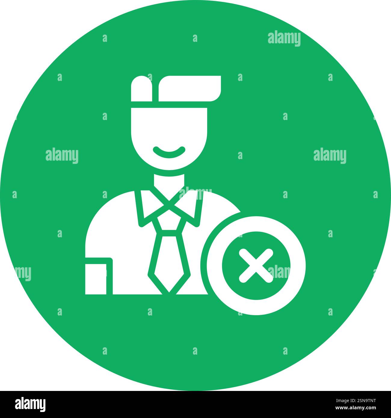 Reject Vector Icon Design Illustration Stock Vector Image & Art - Alamy