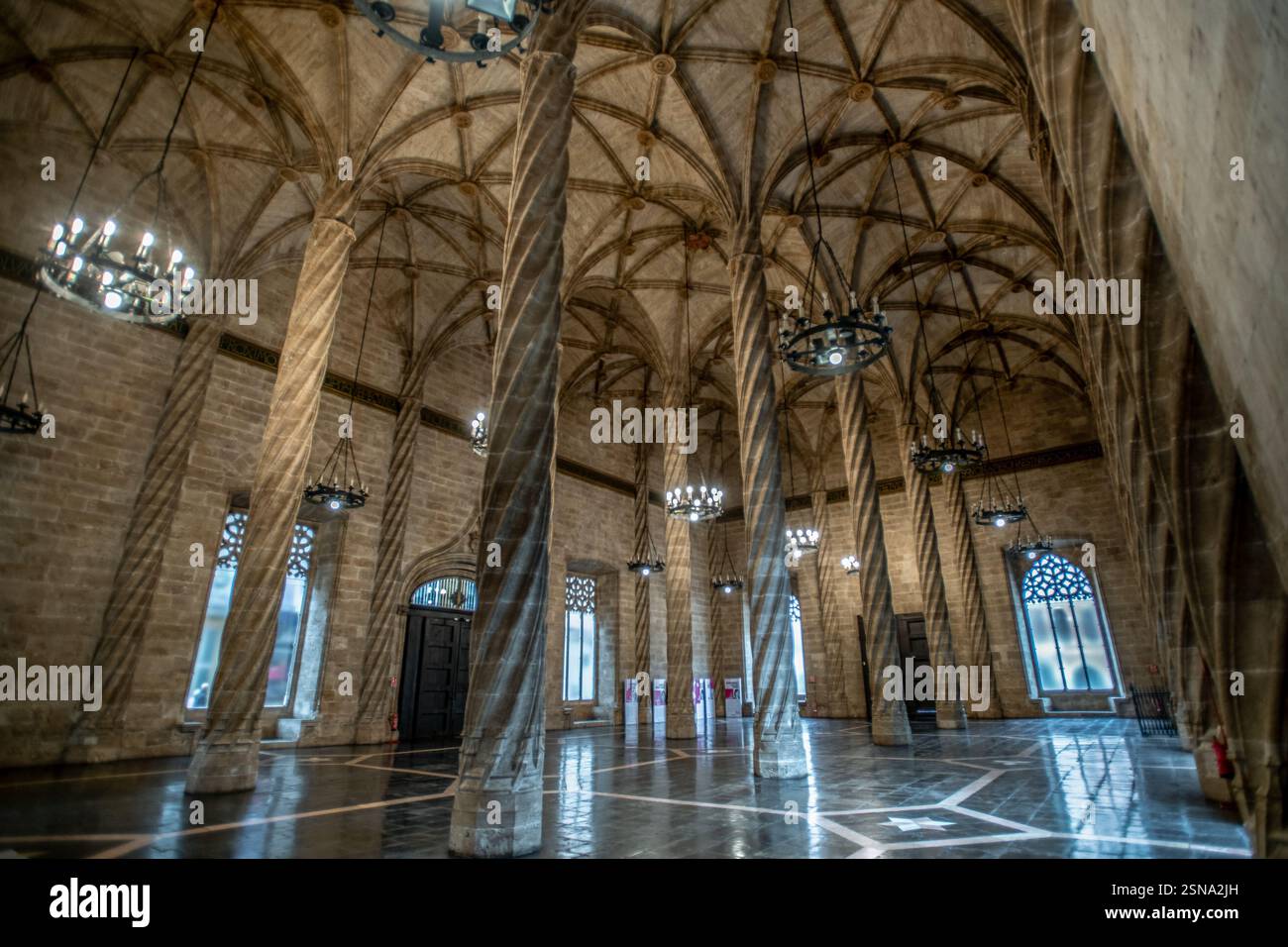 La Lonja de la Seda, Valencia, Spagna Stock Photo - Alamy