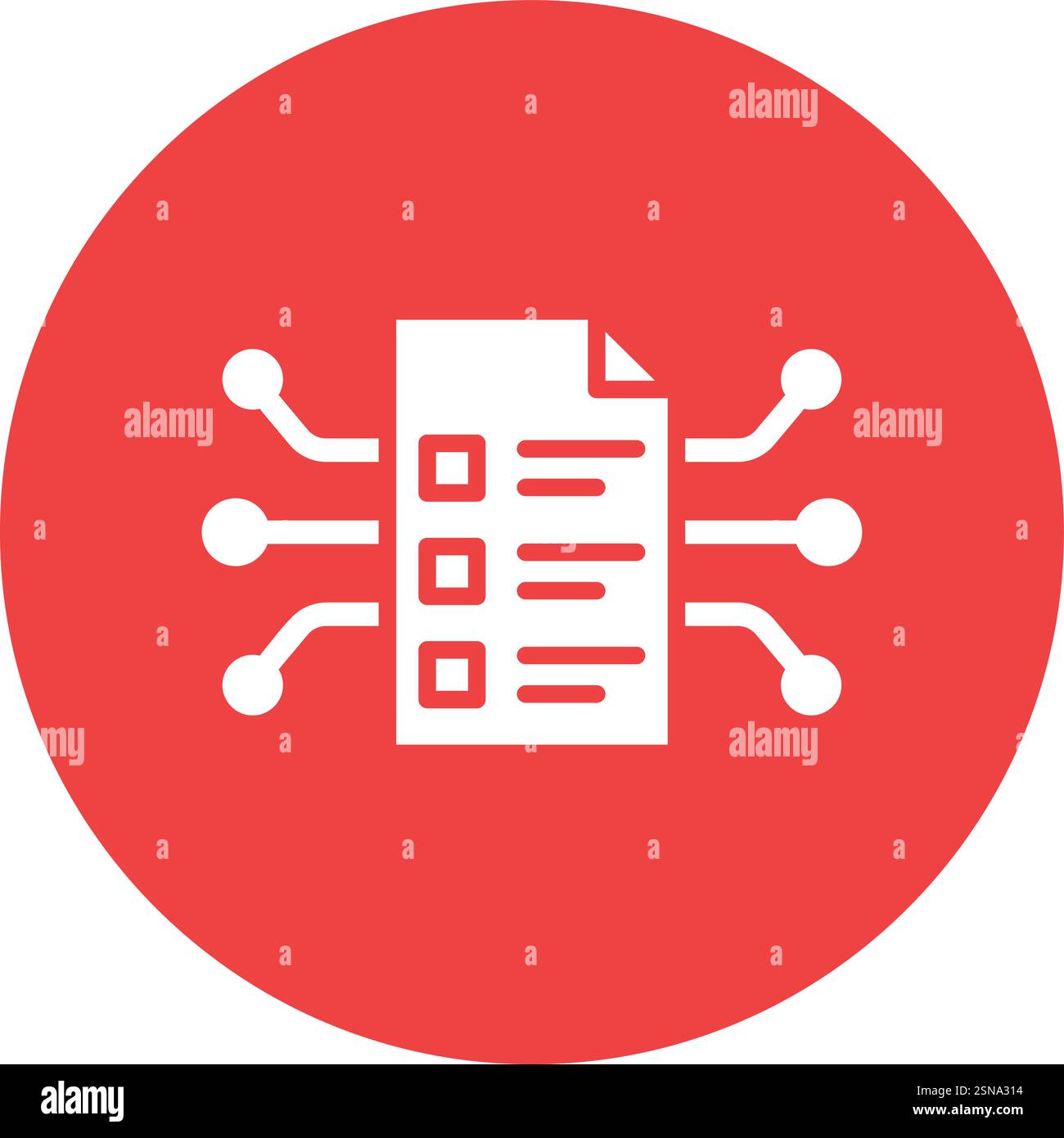 Contracts vector vectors Cut Out Stock Images & Pictures - Alamy