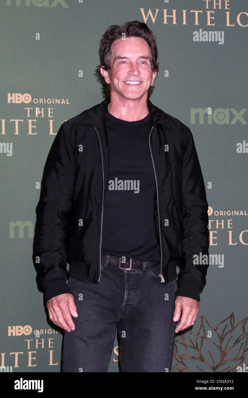 Ca. 10th Feb, 2025. Jeff Probst at arrivals for THE WHITE LOTUS Third ...