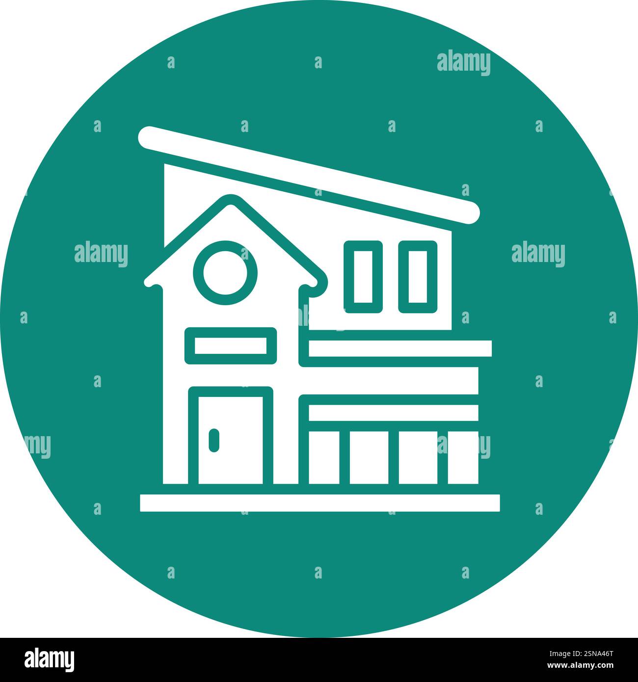 Villa logo design hi-res stock photography and images - Alamy