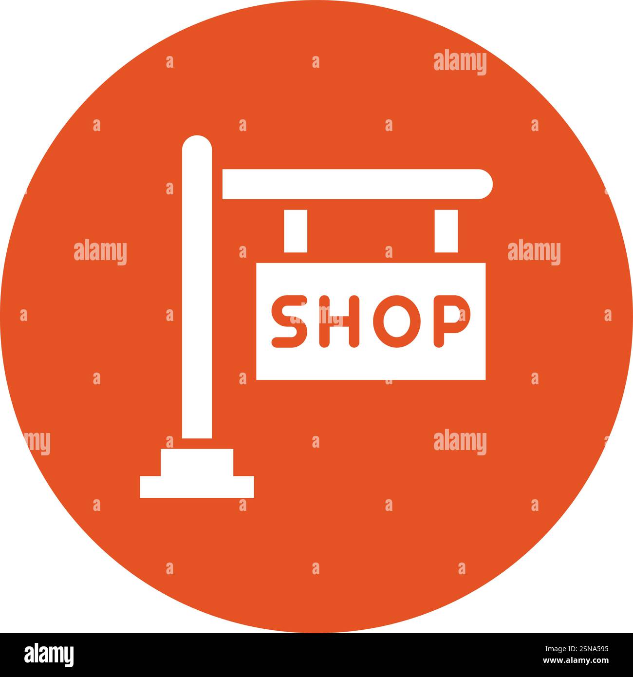 Shop advertisement vector vectors hi-res stock photography and images ...