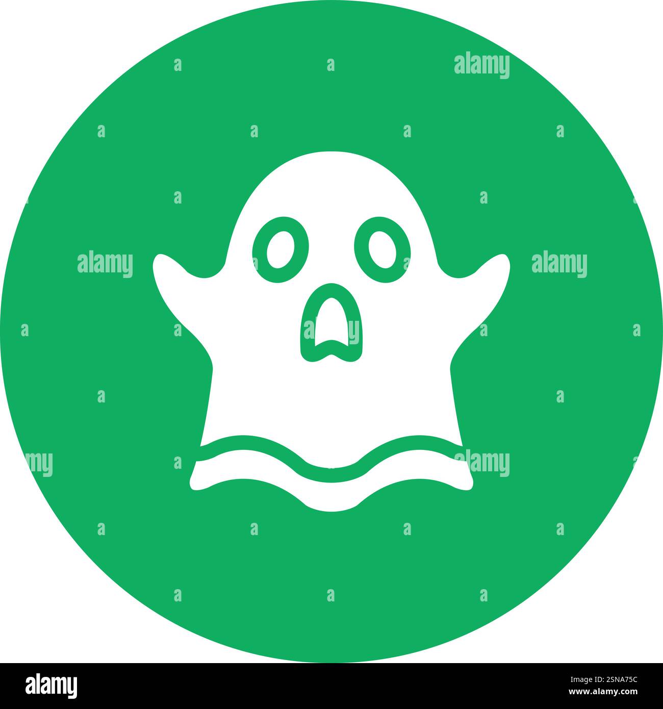 Phantom ghost line icon Stock Vector Images - Alamy