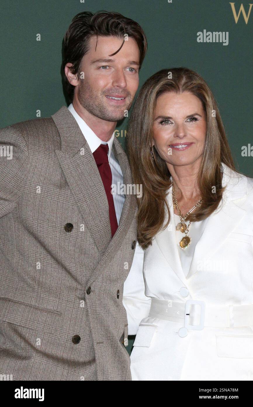 Ca. 10th Feb, 2025. Patrick Schwarzenegger, Maria Shriver at arrivals ...