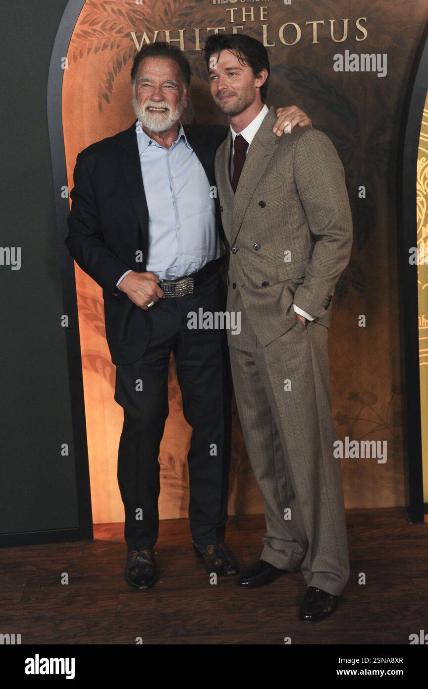 Ca. 10th Feb, 2025. Arnold Schwarzenegger, Patrick Schwarzenegger at ...