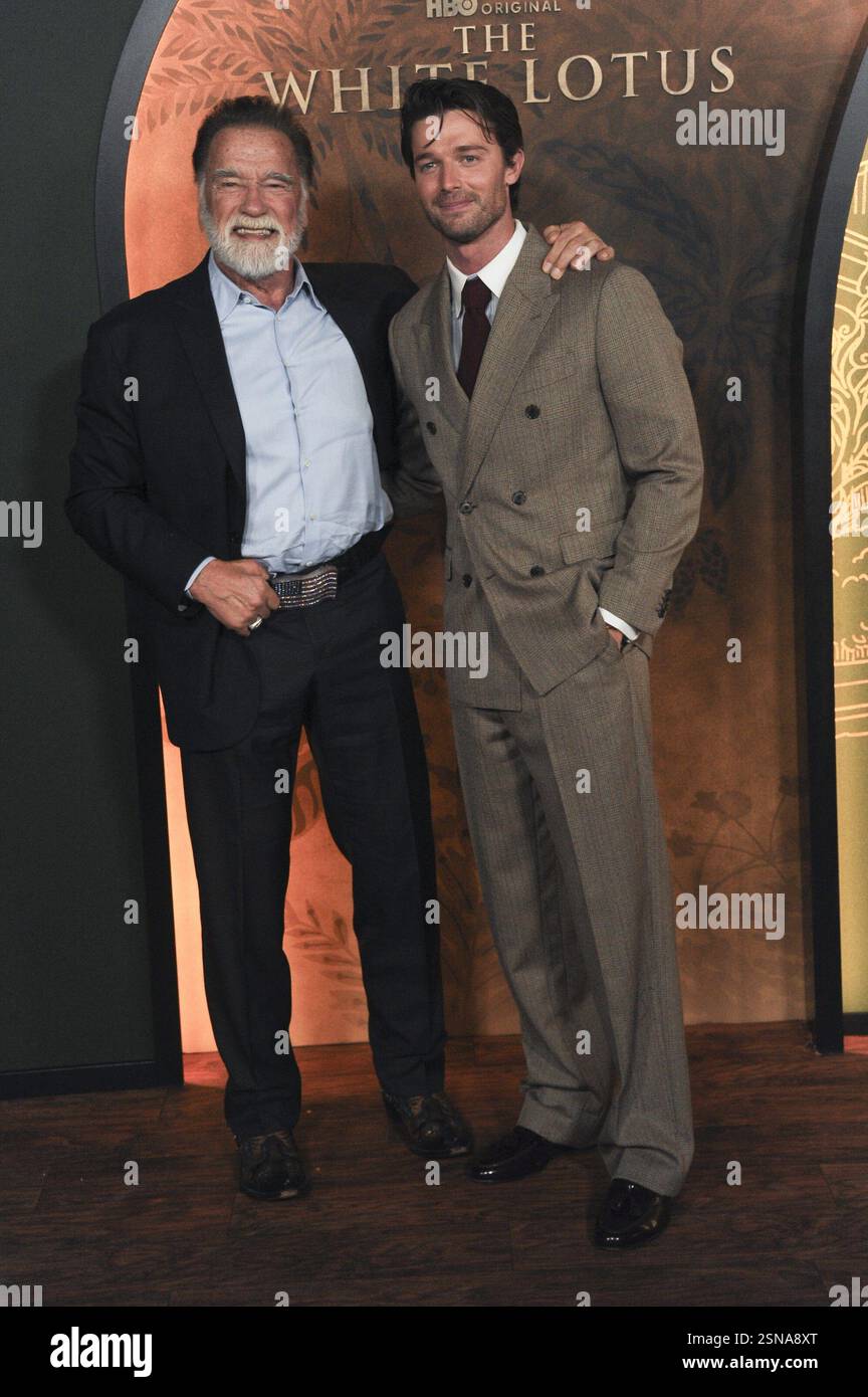 Ca. 10th Feb, 2025. Arnold Schwarzenegger, Patrick Schwarzenegger at ...