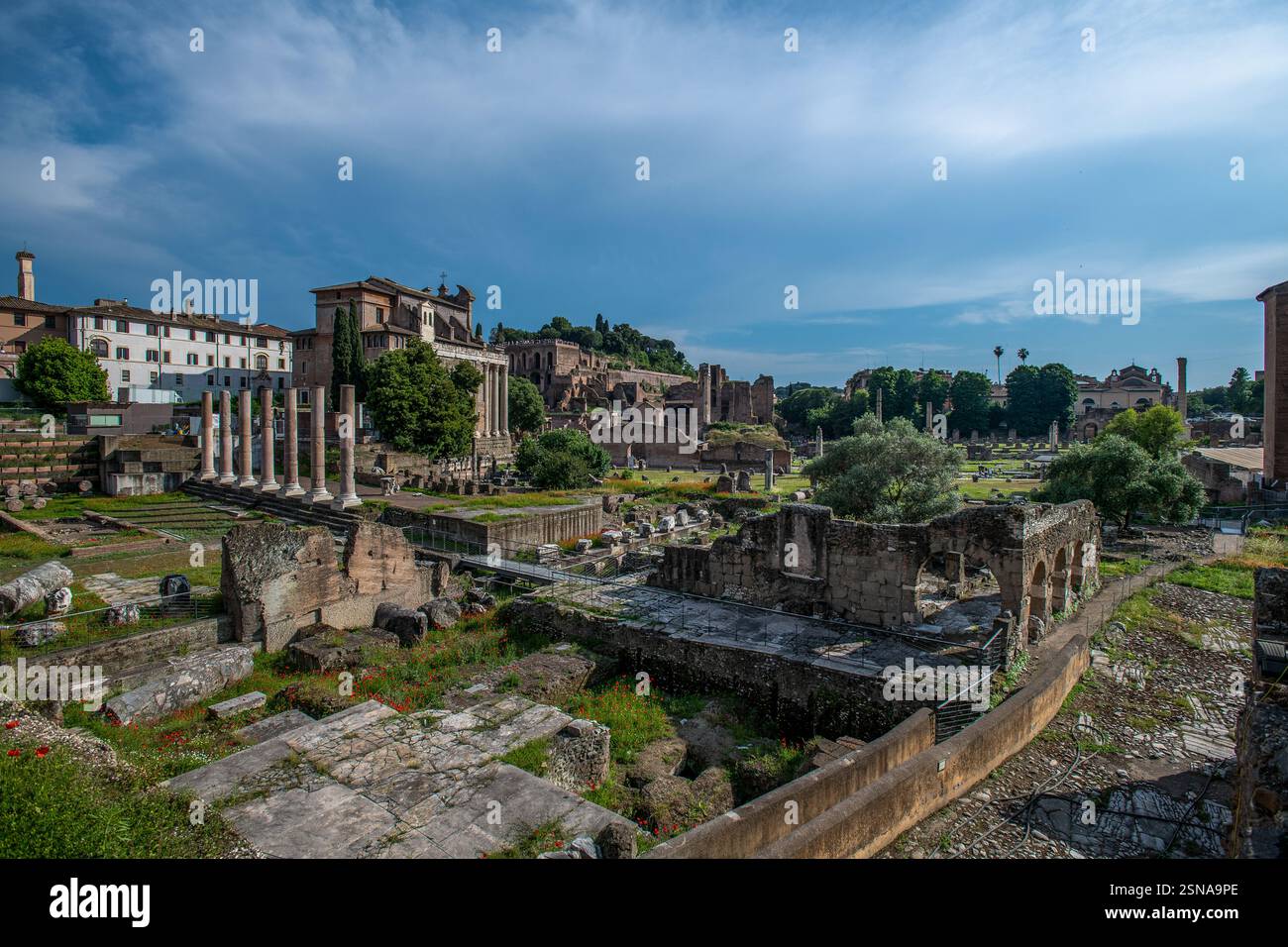 Colonne dei fori imperiali hi-res stock photography and images - Alamy