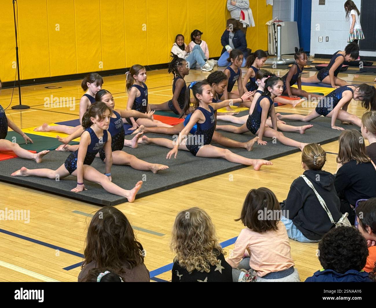 Various elementary and middle school dance groups perform at a school ...