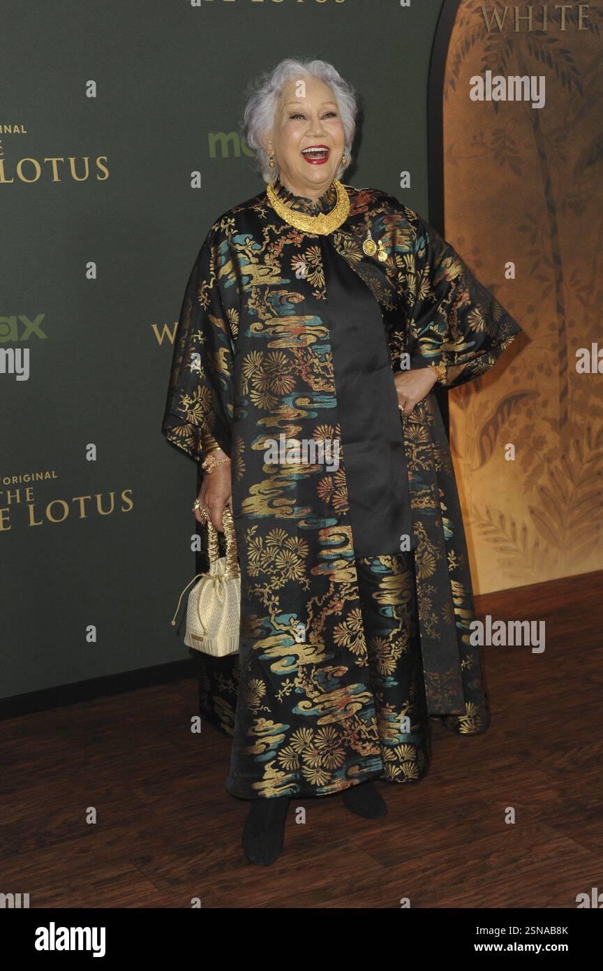 Ca. 10th Feb, 2025. Lek Patravadi at arrivals for THE WHITE LOTUS Third ...