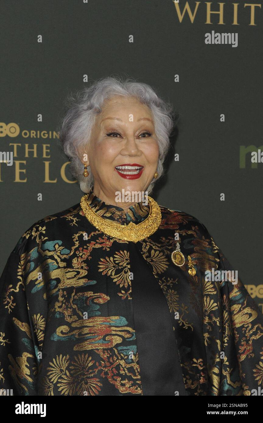 Ca. 10th Feb, 2025. Lek Patravadi at arrivals for THE WHITE LOTUS Third ...