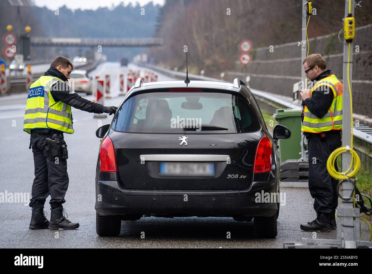 Trier, Germany. 13th Feb, 2025. Note: Please make the vehicle ...