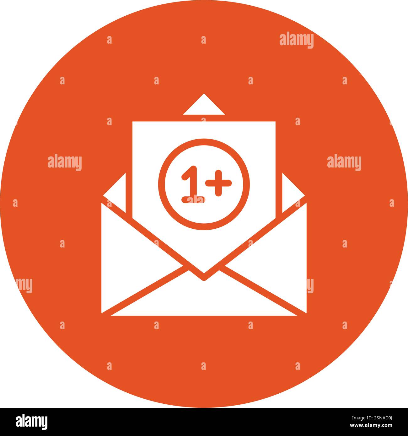 Email alert line vector Cut Out Stock Images & Pictures - Alamy