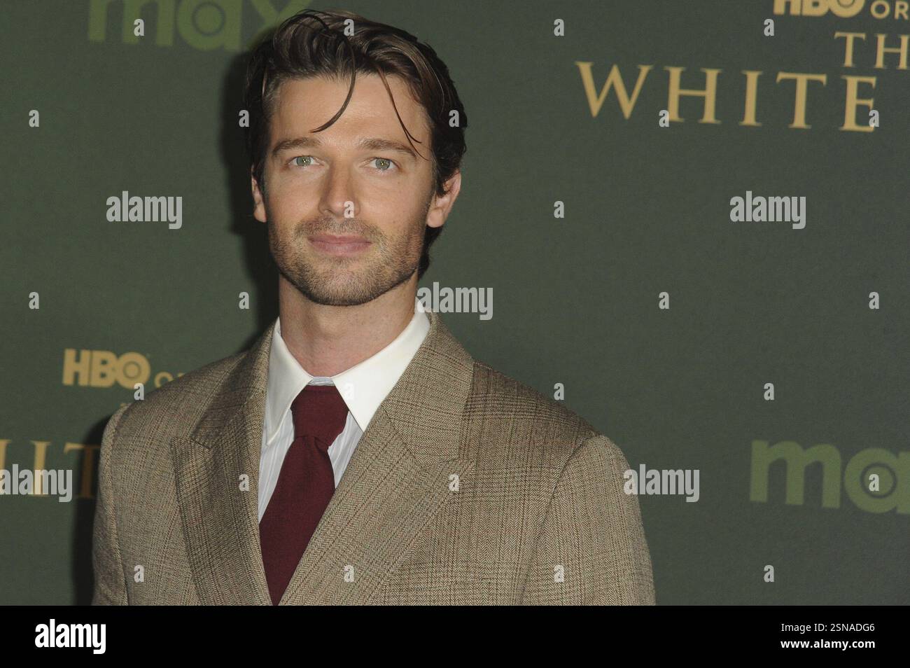 Ca. 10th Feb, 2025. Patrick Schwarzenegger, at arrivals for THE WHITE ...