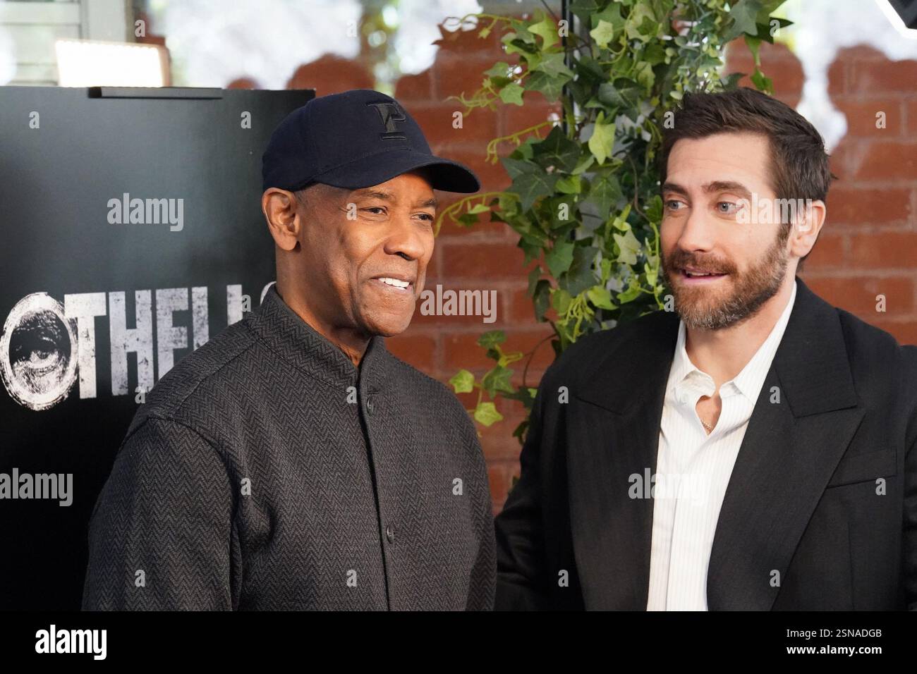 Ny. 10th Feb, 2025. Denzel Washington, Jake Gyllenhaal Photo Call for ...