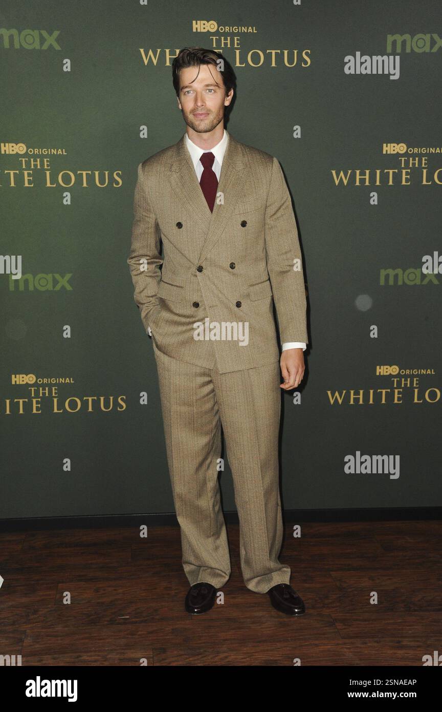 Ca. 10th Feb, 2025. Patrick Schwarzenegger, at arrivals for THE WHITE ...