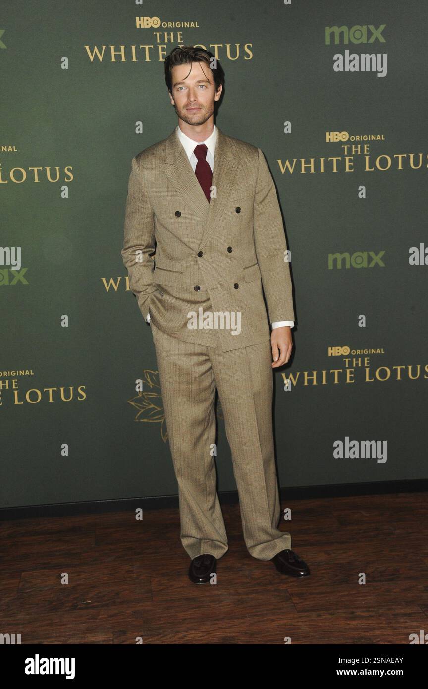 Ca. 10th Feb, 2025. Patrick Schwarzenegger, at arrivals for THE WHITE ...