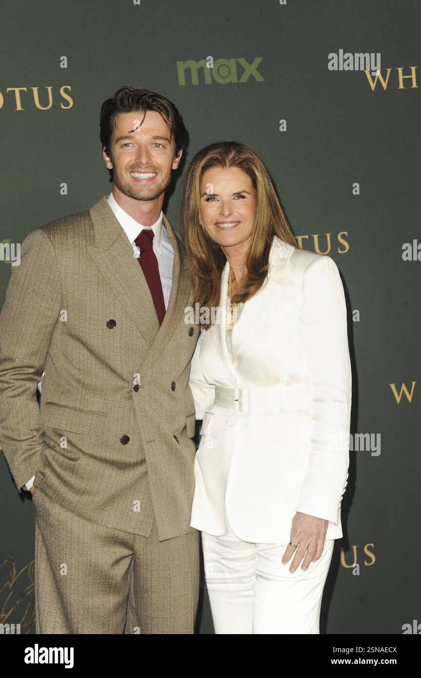 Ca. 10th Feb, 2025. Patrick Schwarzenegger, Maria Shriver at arrivals ...