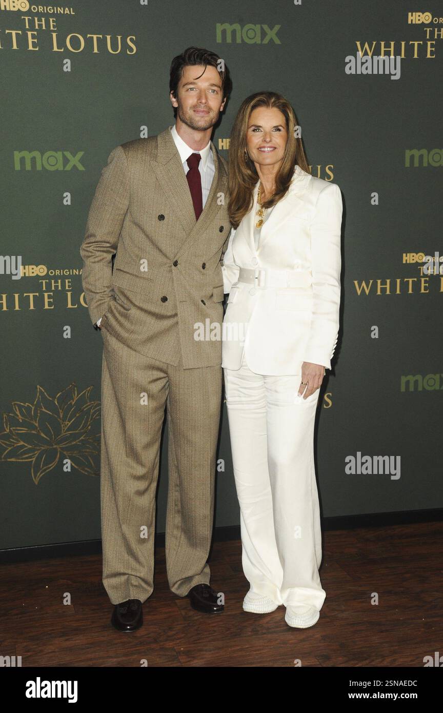 Ca. 10th Feb, 2025. Patrick Schwarzenegger, Maria Shriver at arrivals ...