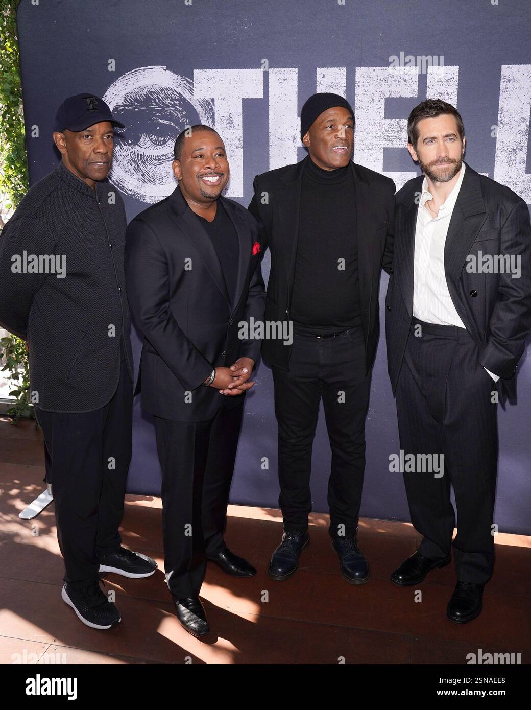 Ny. 10th Feb, 2025. Denzel Washington, Brian A. Moreland, Kenny Leon ...