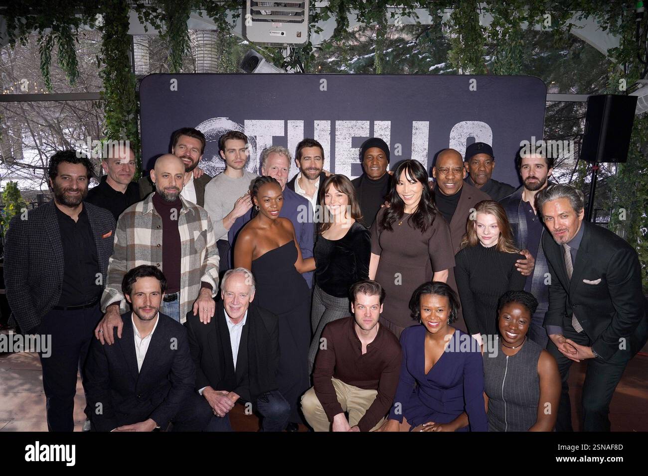 Ny. 10th Feb, 2025. Ben Graney, Gene Gillette, Rob Heaps, Anthony ...