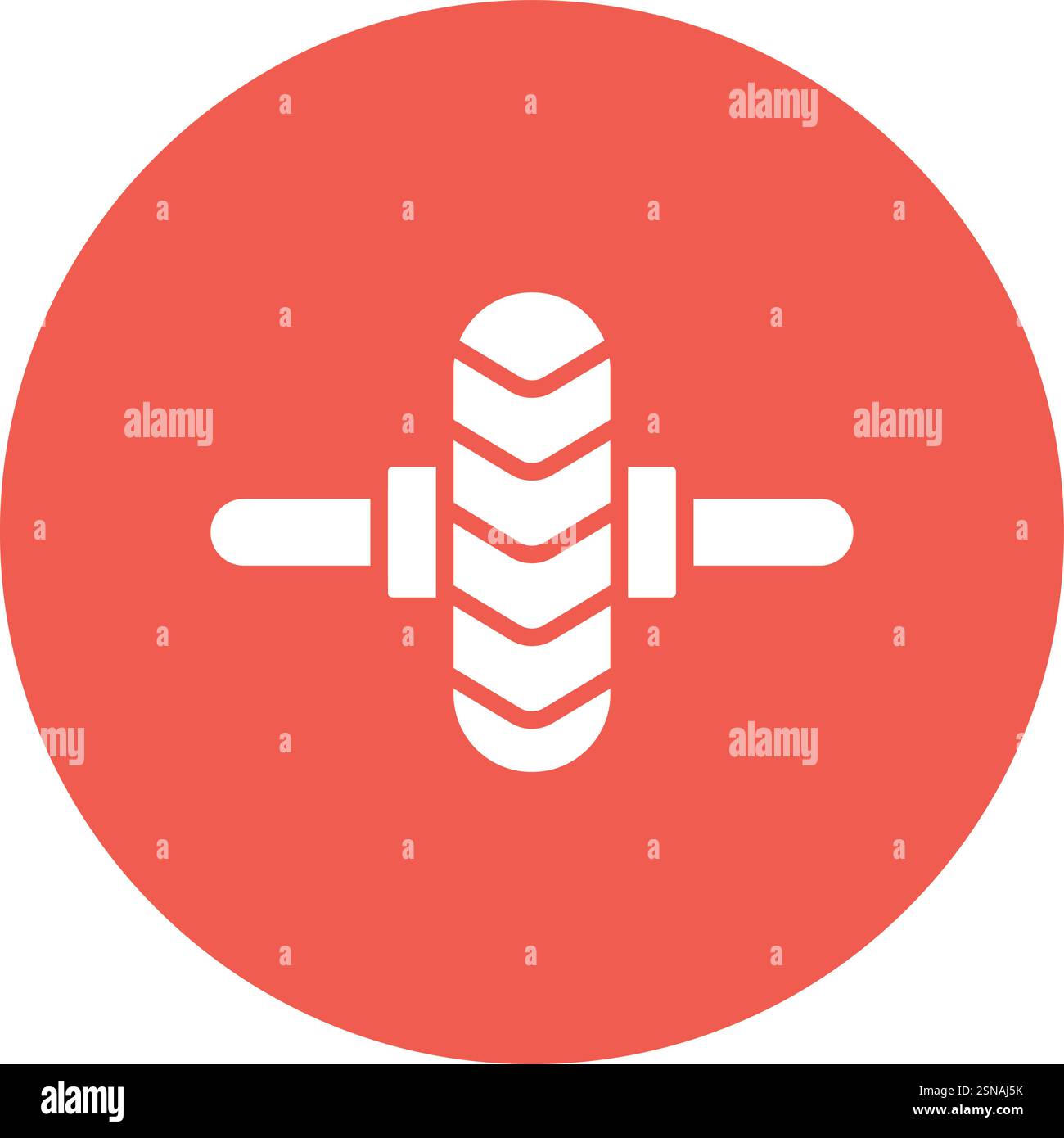 Roller Vector Icon Design Illustration Stock Vector Image & Art - Alamy