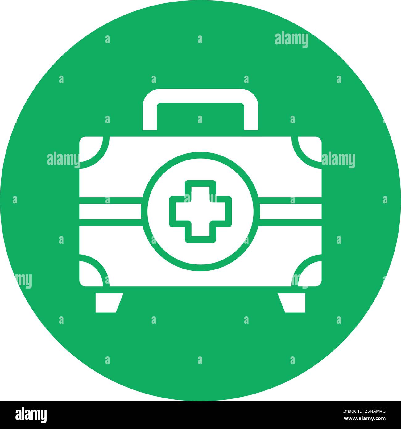 First Aid Kit Vector Icon Design Illustration Stock Vector Image & Art ...