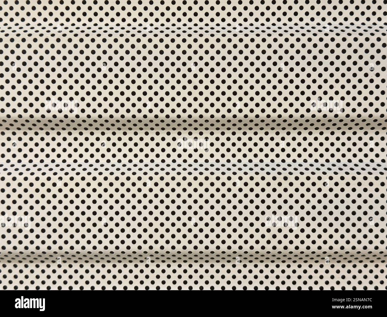 Industrial white perforated metal molded for roller shutter or other ...